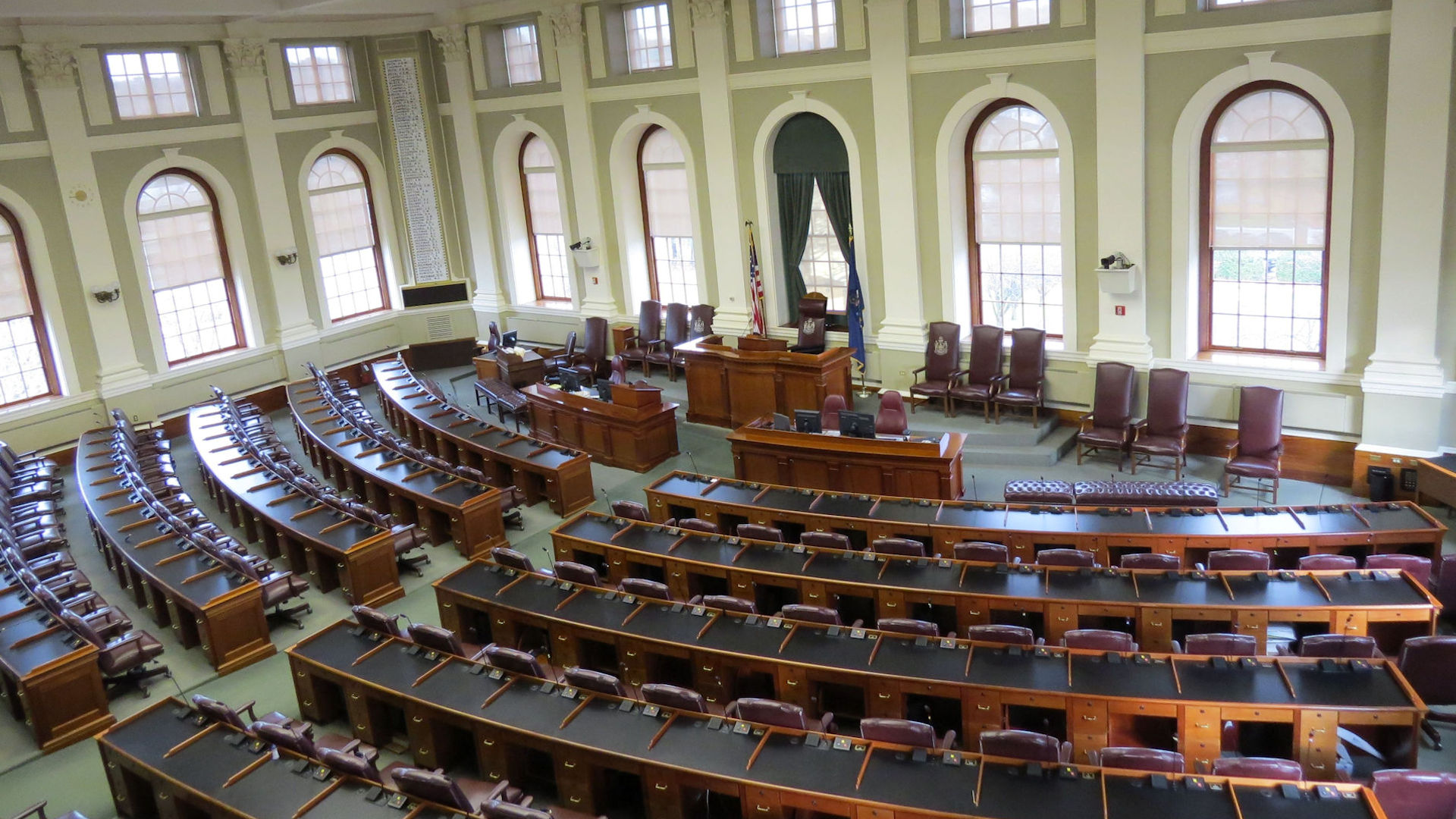 10: House of Representatives Chambers – Maine State House